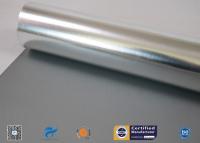 China Fire Protection Aluminum Coated Fiberglass Heat Resistant Fabric for sale