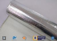 China High Performance Insulation Aluminum Foil Laminated Fiberglass Fabric - 0.6mm Thickness, 620g/m² Weight for sale