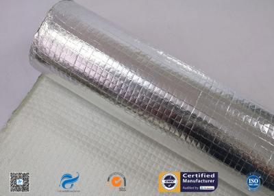 China High Performance Insulation Aluminum Foil Laminated Fiberglass Fabric - 0.6mm Thickness, 620g/m² Weight for sale