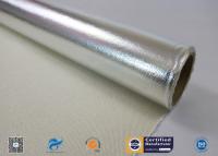 China Wateproof And Fireproof Aluminum Foil Coated Fiberglass Fabric for sale