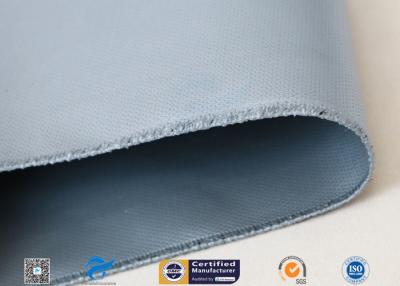 China 1m Width Fireproof Silicone Coated Fiberglass Cloth 15oz Single Side for sale