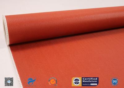 China High Strength Silicone Coated Fiberglass Fabric For Flame Resistance Needs for sale