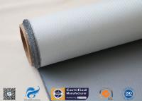 China 4HS Silicone Coated Fiberglass Cloth Reinforced Materials 1 Side 80g for sale