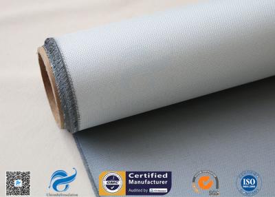China 4HS Silicone Coated Fiberglass Cloth Reinforced Materials 1 Side 80g for sale