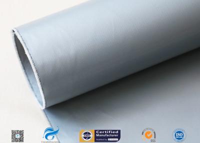 China Anti Corrosion 280g Plain Weave Glass Fiber With Silicone Coating 2 Side for sale