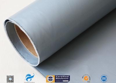 China Waterproof Silicone Coated Fiberglass Fabric Superior Non Stick 40/40g 0.2mm for sale