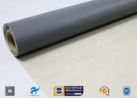 China Satin Weave PTFE Coated Glass Fibre Fabric 260℃ High Temperature Resistance for sale