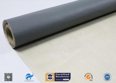 China Satin Weave PTFE Coated Glass Fibre Fabric 260℃ High Temperature Resistance for sale