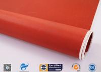 China Durable Thin Fiberglass Cloth 30 Oz With Silicone Rubber Coating On Two Sides for sale