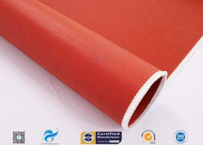 China Non Flammable Abrasion Resistance Silicone Coated Fabric 1010g High Strength for sale