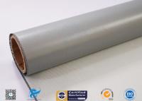 China Electrical Insulation Durable Silicone Coated Fiberglass Fabric Satin Weave for sale