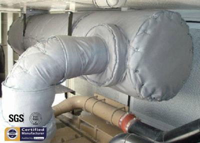 China Customized Multi Layers Industry Heat Prevention Removable Insulation Jacket for sale