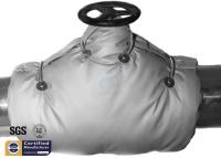 China Gate Valve Glass Fiber Thermal Insulation Jacket 40mm Thick 260°C Temperature Resistant for Industrial Energy Saving for sale