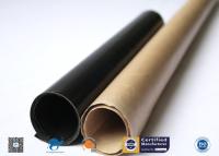 China Heat Resistance Non-Stick E-Glass Plain Woven PTFE Coated Fiberglass Fabric for sale