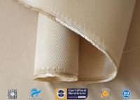 China 12HS Silica Fabric Welding Blanket Splash Protection High Silica Cloth Brown for sale