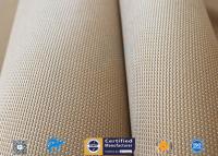 China Brown 31oz Silica Fabric 800℃ Working Temperature 0.05