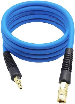 China Blue Black Flexible Polyurethane Pneumatic Hose / High Pressure Air Rubber Hose for sale