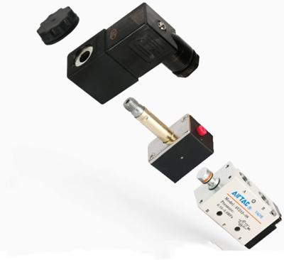 China ‎Aluminum Pilot Operated Pneumatic Solenoid Valve 2 Position 5 Way For Double Acting Cylinders for sale