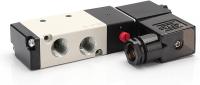 China ‎Aluminum Pilot Operated Pneumatic Solenoid Valve 2 Position 5 Way For Double Acting Cylinders for sale