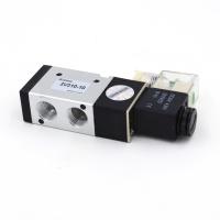 China Aluminum Alloy Air Cylinder Manual Control Single Coil Pilot Operated Electric 2 Position 5 Way Connection Type for sale