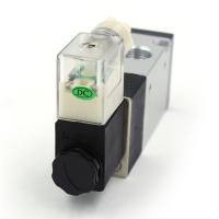 China Aluminum Alloy Air Cylinder Manual Control Single Coil Pilot Operated Electric 2 Position 5 Way Connection Type for sale