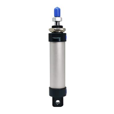 China Aluminum Alloy Mini Pneumatic Cylinder , 16mm Double Acting Single Rod Cylinder for sale