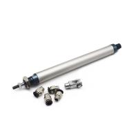 China Aluminum Alloy Mini Pneumatic Cylinder , 16mm Double Acting Single Rod Cylinder for sale