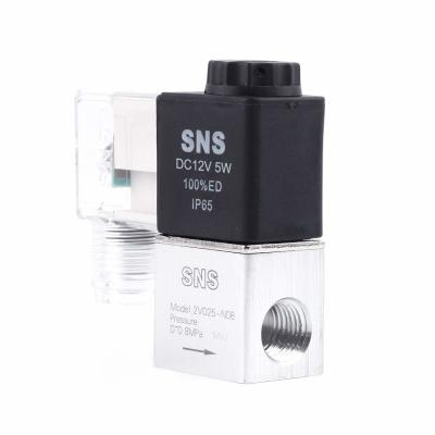 China 2V Series Solenoid Valve Single Coil Pilot Operated Electric 2 Position 2 Port Connection Type for Air Cylinders for sale