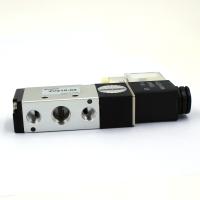 China 4V Series Solenoid Valve Single Coil Pilot Operated Electric 2 Position 5 Port Connection Type for Air Cylinders for sale