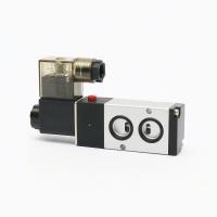 China Pilot Operated Pneumatic Solenoid Valve Single Coil 2 Position 5 Port Connection Type for sale