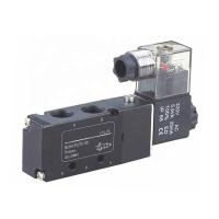 China Pilot Operated Pneumatic Solenoid Valve Single Coil 2 Position 5 Port Connection Type for sale
