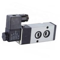 China Pilot Operated Pneumatic Solenoid Valve Single Coil 2 Position 5 Port Connection Type for sale