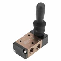 China 3H Series Solenoid Valve Single Coil Pilot Operated Electric 2 Position 5 Port Connection Type for Air Cylinders for sale