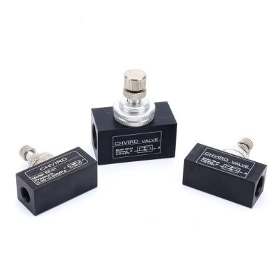 China ACS Series Various Pneumatic One-Way Throttle Valves Precision Speed Control Valves Pneumatic Manual Solenoid Valve for sale
