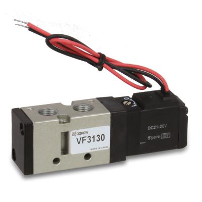 China VF Series Pneumatic Control Valve / 5 Way 2 Position Air Valve Single Head Electric Control for sale