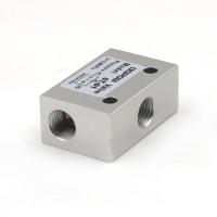 China ST Series Silver Assorted 2 In 1 Out Split Exhaust Pneumatic Shuttle Valve Flow Control Valve Logic Valve for sale