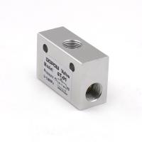 China ST Series Silver Assorted 2 In 1 Out Split Exhaust Pneumatic Shuttle Valve Flow Control Valve Logic Valve for sale