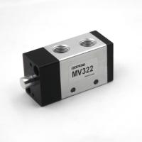 China MV322 series two-position three-way roller lever manual mechanical valve manual reversing mechanical valve for sale