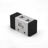 China MV322 series two-position three-way roller lever manual mechanical valve manual reversing mechanical valve for sale