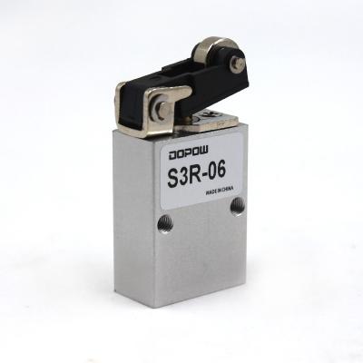 China S3R series various three-way manual valves 100% original industrial parts pneumatic mechanical air valve for sale