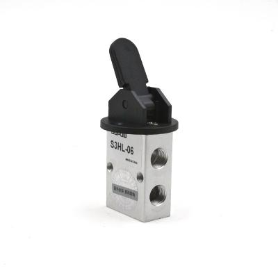 China S3HL series various three-way manual valves 100% original industrial parts pneumatic mechanical air valve for sale