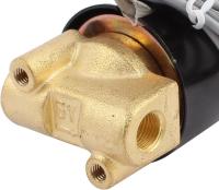 China Long Close Electromagnetic Water Valve 2W025-06 Manual Handle Switch Control for sale