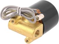 China Long Close Electromagnetic Water Valve 2W025-06 Manual Handle Switch Control for sale