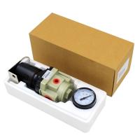 China AR Series Precision Air Pressure Reducing Valve Black Color 1.0MPa for sale