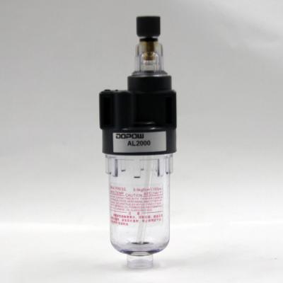China Compressed Air Filter Regulator Lubricator Black AL Series Air Source Processing Unit for sale