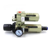 China AC Series Pneumatic FRL Units , Air Filter Lubricator And Regulator for sale