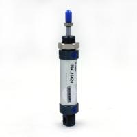 China Aluminum Alloy Mini Pneumatic Piston MAL Series Gray Color for sale