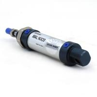 China Aluminum Alloy Mini Pneumatic Piston MAL Series Gray Color for sale
