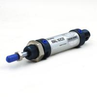 China Aluminum Alloy Mini Pneumatic Piston MAL Series Gray Color for sale