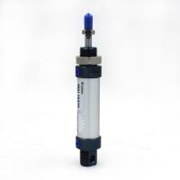 China Aluminum Alloy Mini Pneumatic Piston MAL Series Gray Color for sale